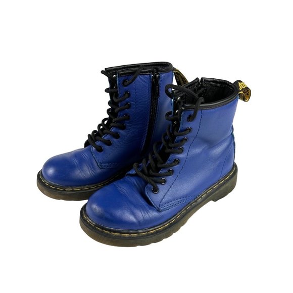 Dr. Martens | Shoes | Dr Martens Delaney Airway Boots Size Y3 Us Zip Up ...